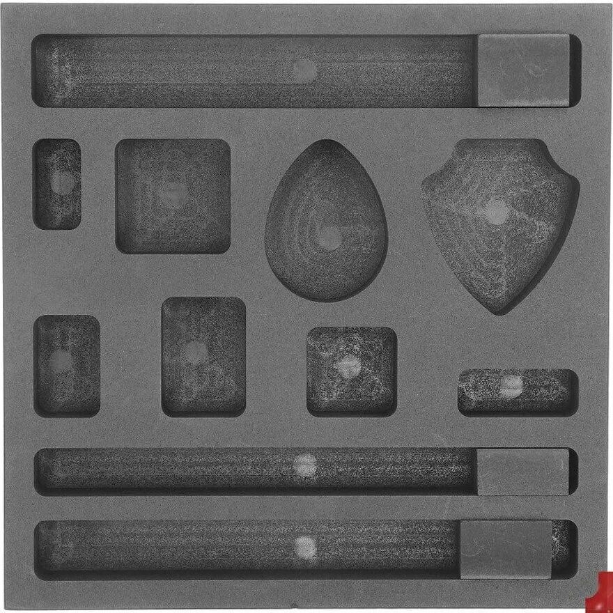 Графитовая Форма Для Литья Металлов Высокого Качества Размер 10x10x2 Cm
