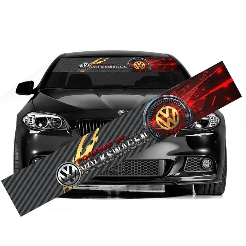 Наклейки на передние и задние стекла автомобиля для Volkswagen Golf, Bora, Jetta, Beetle, Scirocco, POLO, Sharan, Sagitar, Passa