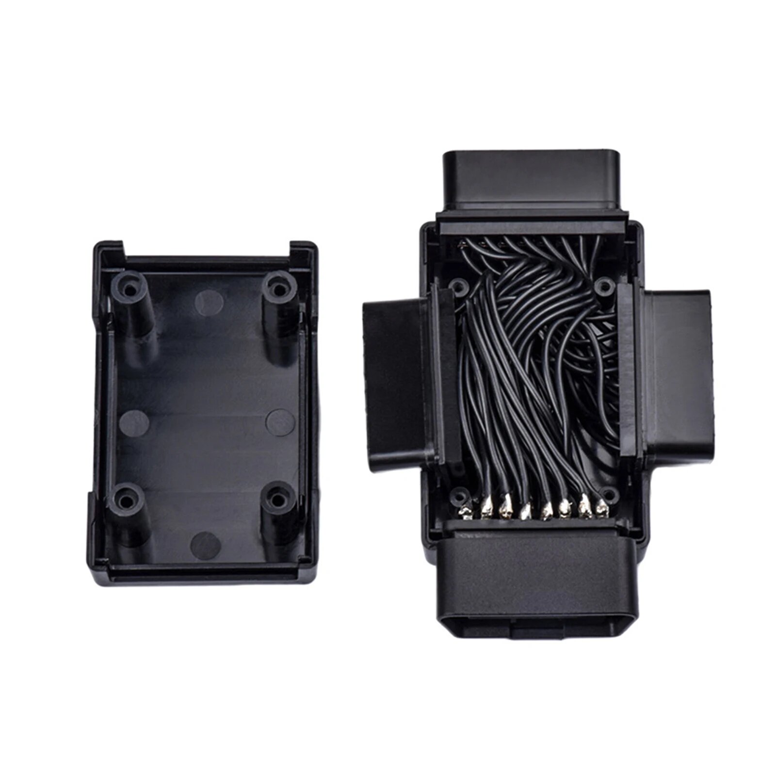 Переключатель OBD2 OBDII Полный 16-контактный разъем «папа» на 3 «мама» 1–3 OBD Кабельный разветвитель Переходник-конвертер для диагностических удлинителей Инструменты