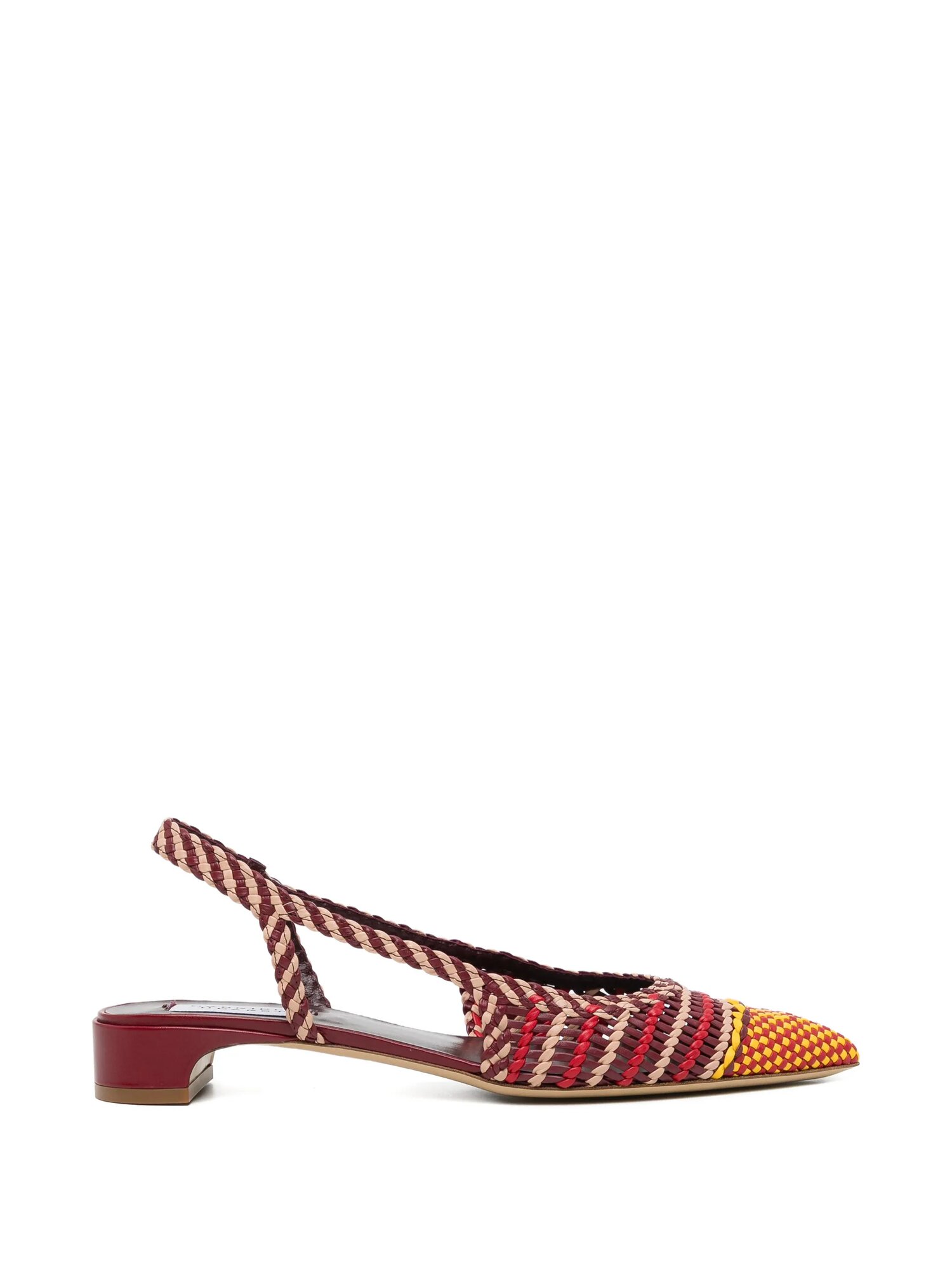 Туфли Perro braided slingback pumps 