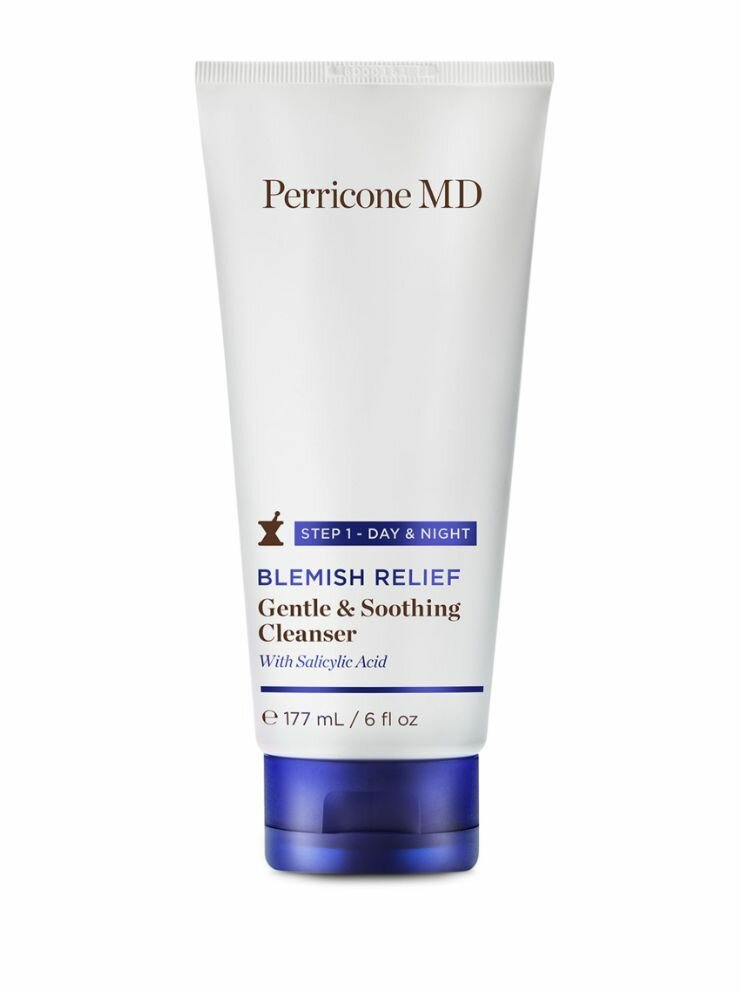 PERRICONE MD Нежный успокаивающий очищающий гель для улучшение рельефа кожи BLEMISH RELIEF Gentle & Soothing Cleanser 177 мл