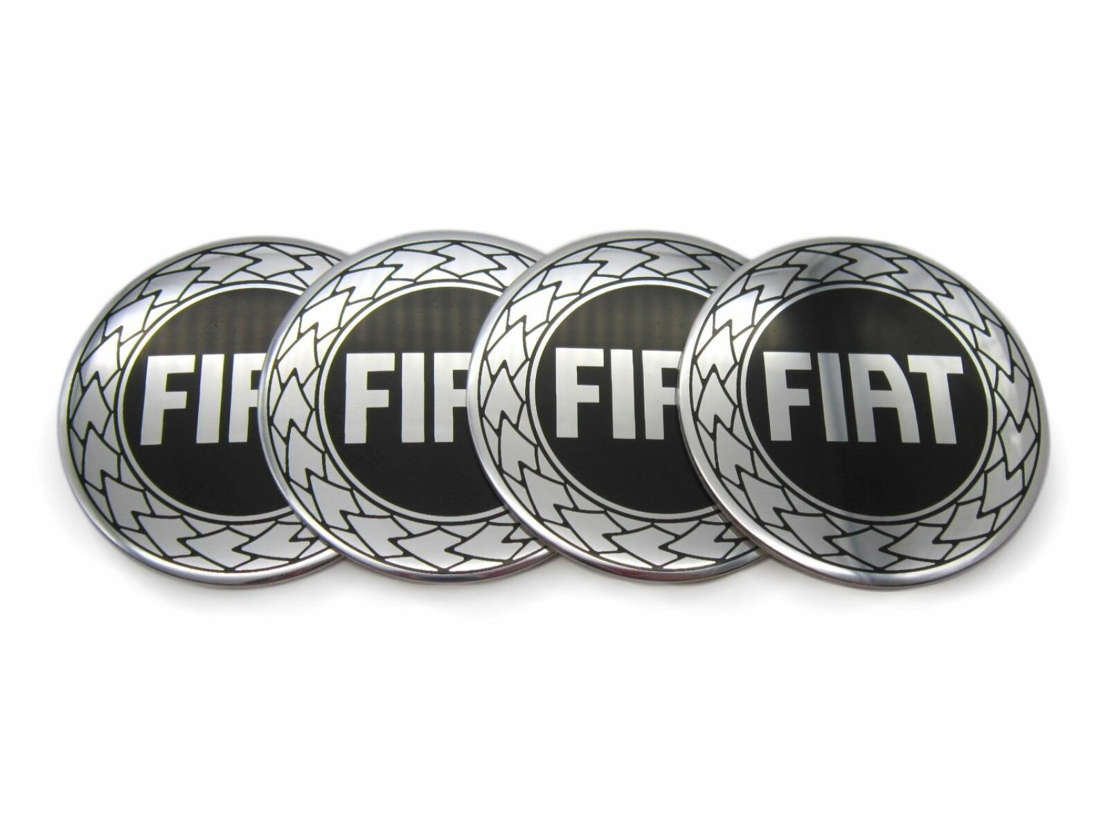 Наклейки на диски и колпаки Fiat 45 мм