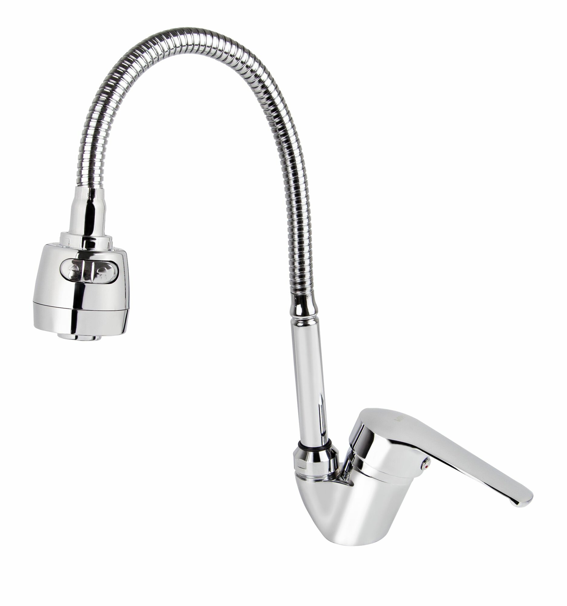 Кран-моно VIKO V-3510 d40 с гибким изливом и гайкой