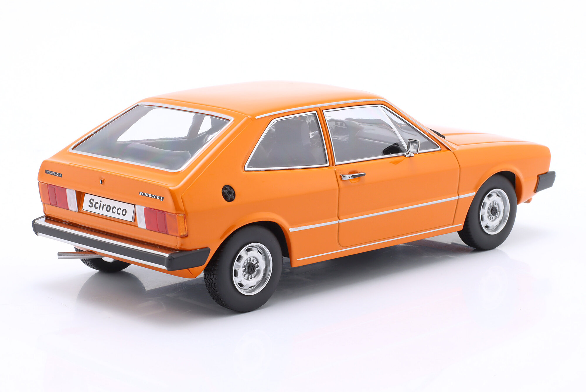 Модель коллекционная KK-SCALE Vw scirocco MK1 l 1975 orange — фото 1