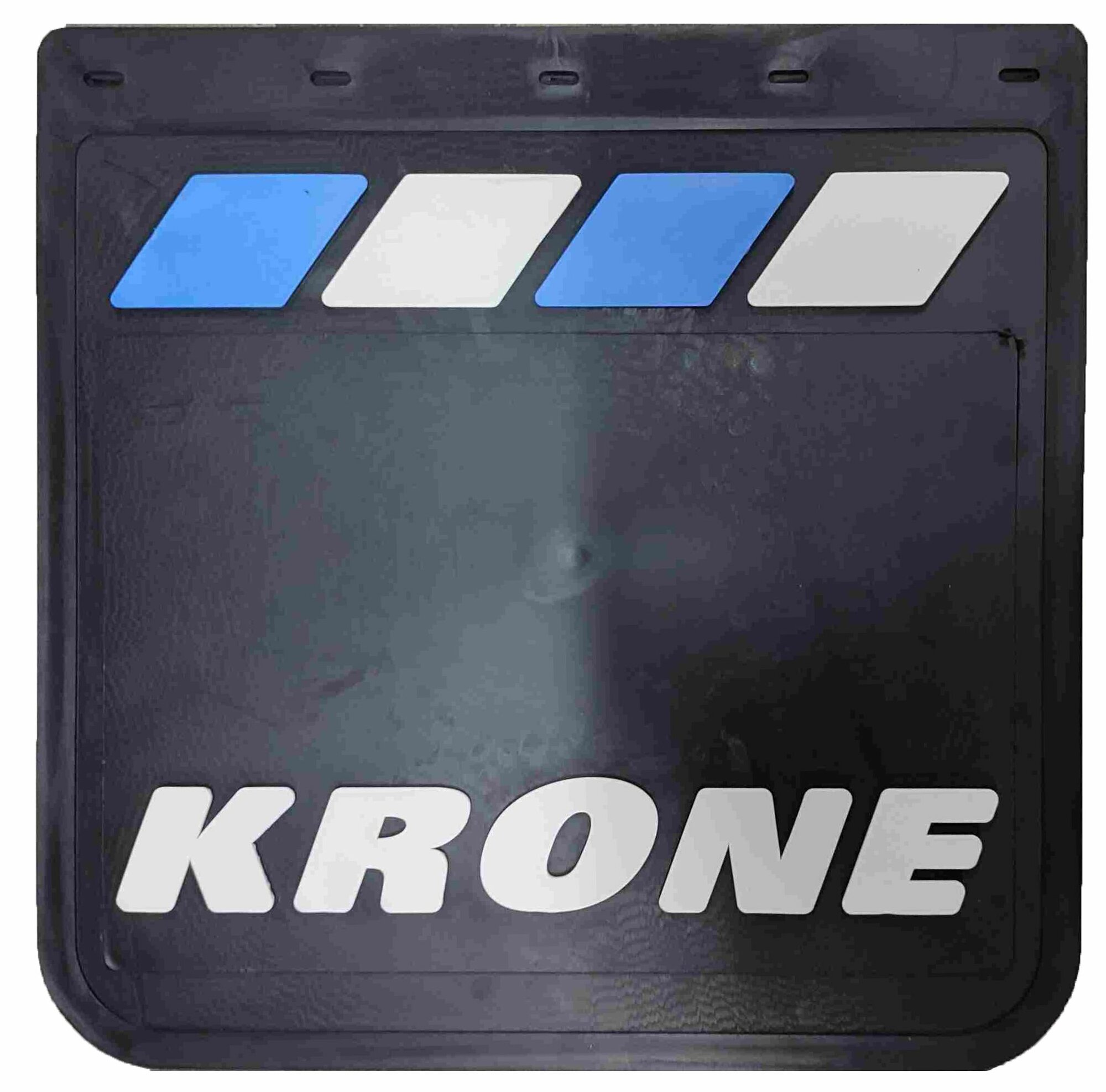 Брызговики 400х400мм KRONE LUX PRO (Синий/Белый)