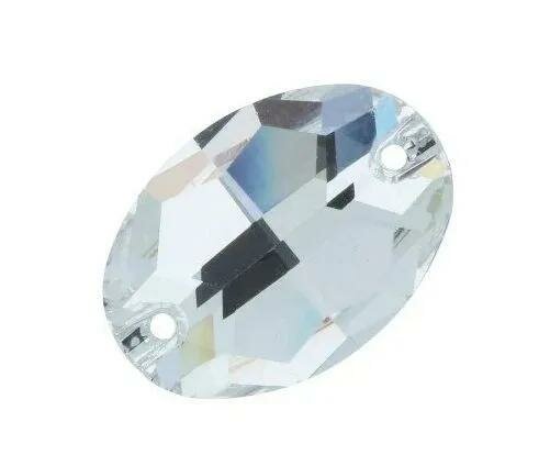 Стразы PRECIOSA "Crystal AB", 10х7 мм, стекло, цвет Перламутр, в пакете, 12 шт (438-62-301)