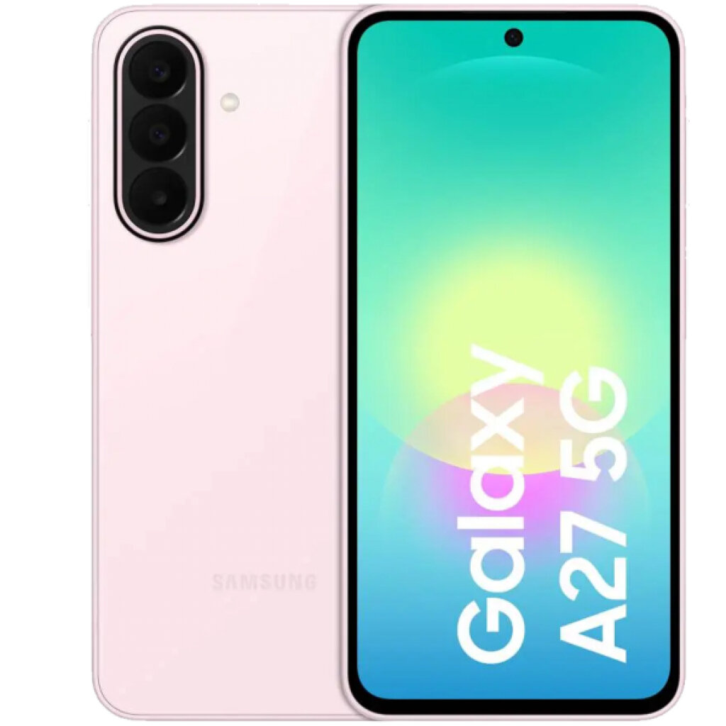 Смартфон Samsung Galaxy A27 5G, Super AMOLED, 8/256Gb, Light Pink (Розовый)