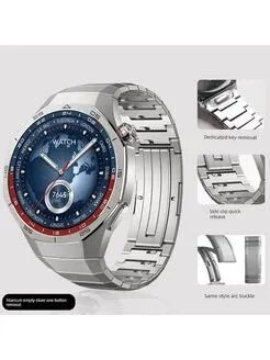GORPIN ремешок для Huawei Watch GT6 Pro 46mm титановый ремешок, регулируемый быстросъемный ремешок из титана