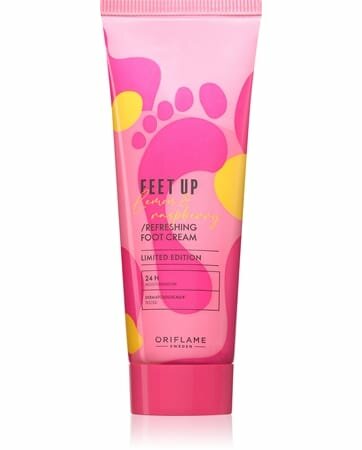 Крем для ног Oriflame Feet Up Lemon & Raspberry, 75 мл