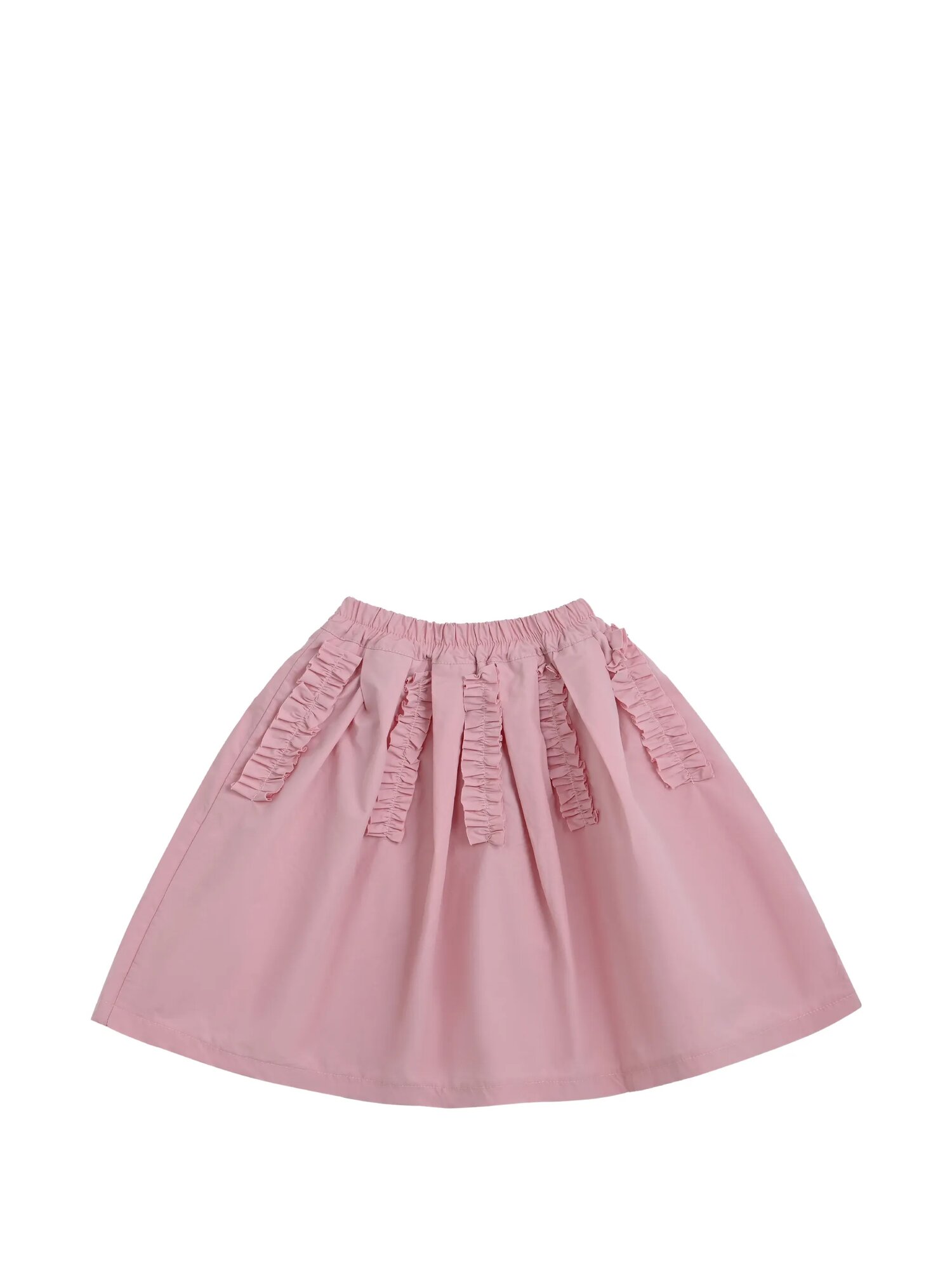 Юбка Ruffle-trimmed pleated skirt
