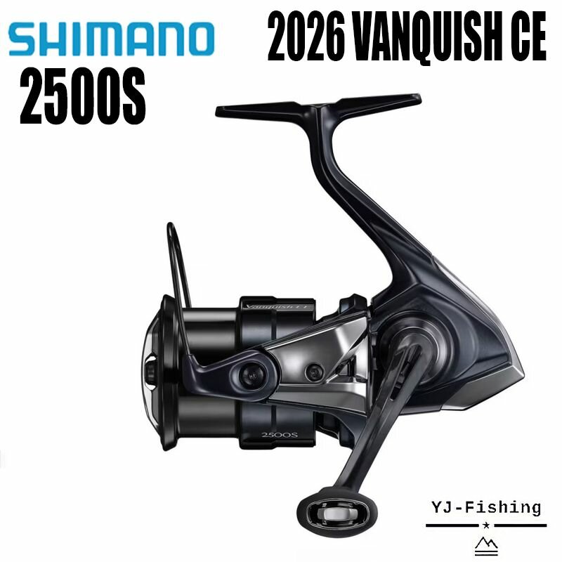 SHIMANO 2026 VANQUISH CE 2500S безынерционная катушка надежная плавная работа для профессионалов