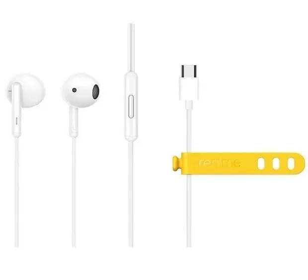 Проводные наушники Realme Buds Classic USB-C, белые