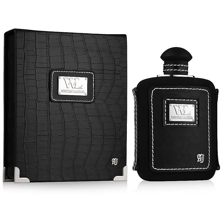 Парфюмерная вода Alexander J Western Leather Black 100 мл / Александр Джей Вестерн Лезер Блэк / Чёрная западная кожа