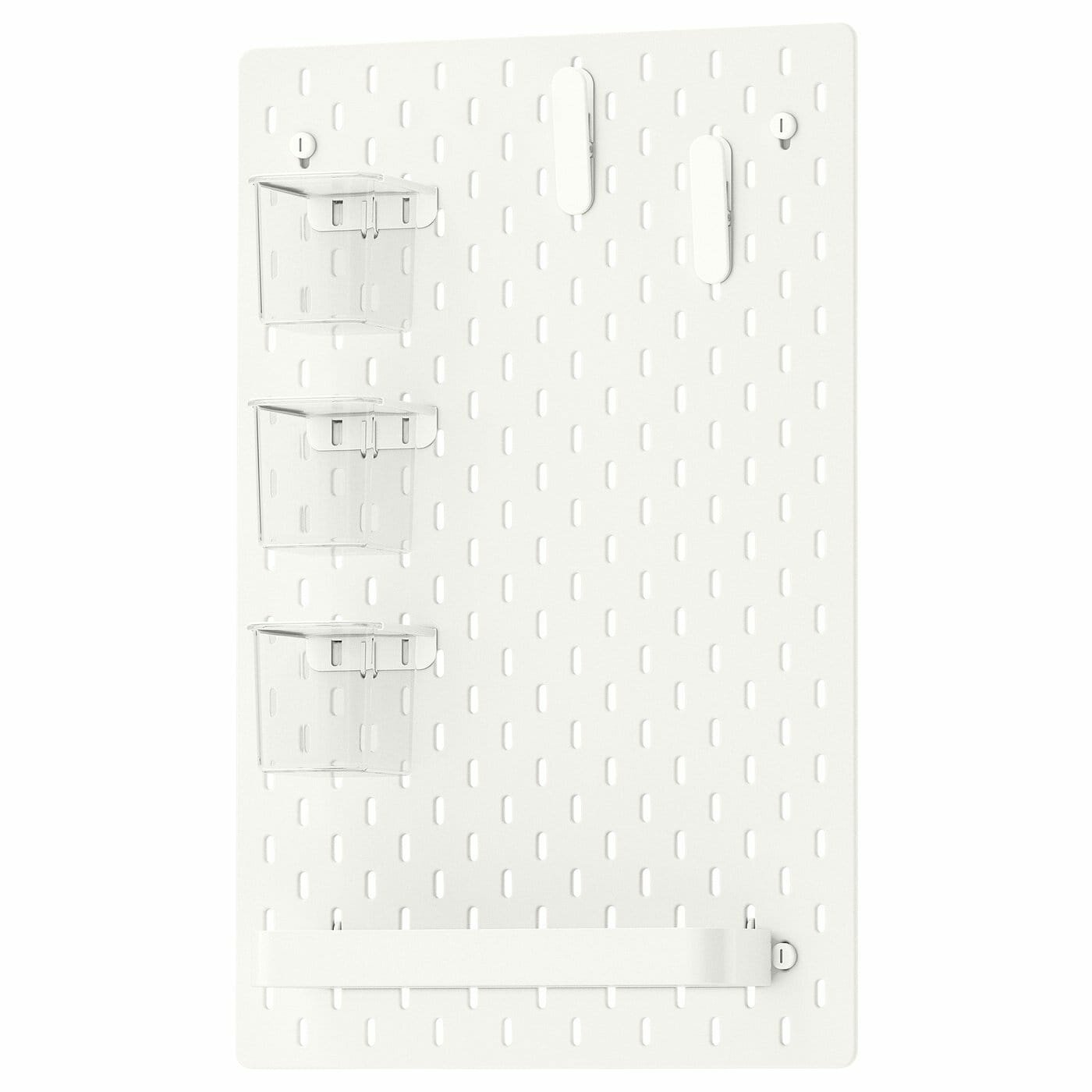 Флипчарт IKEA SK DIS комбинированная перфорированная доска 396.375.42, белый
