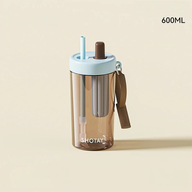 SHOTAY кружка для воды 600 мл, Brown-600ML