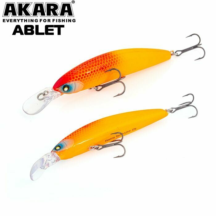 Воблер Akara Ablet 90F 12гр. (3/7 oz 3,5 in) A163