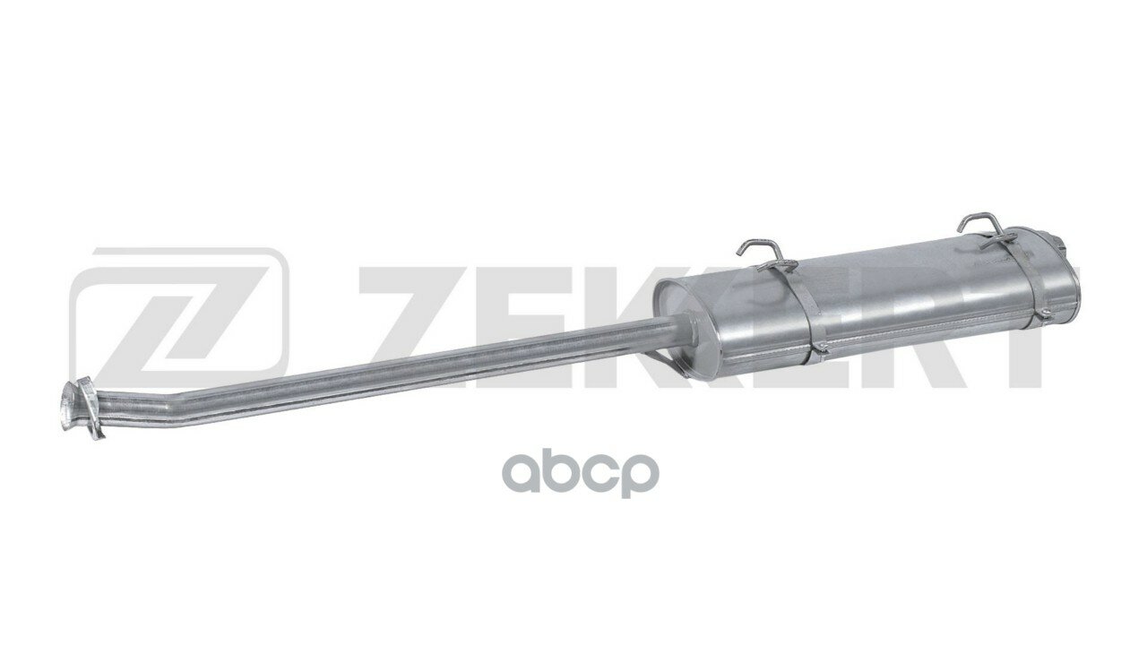 Глушитель основной GAZ Gazelle Next (A21 A31 A62) 14- Zekkert арт. ga-1192a