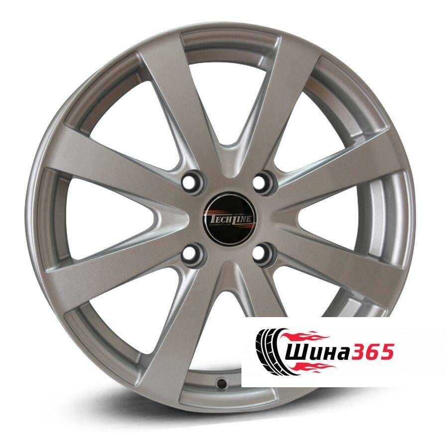 Литой колесный диск Tech Line 634 R16 / 6J PCD 4x114.3 ЕТ 40 ЦО 67.1 S