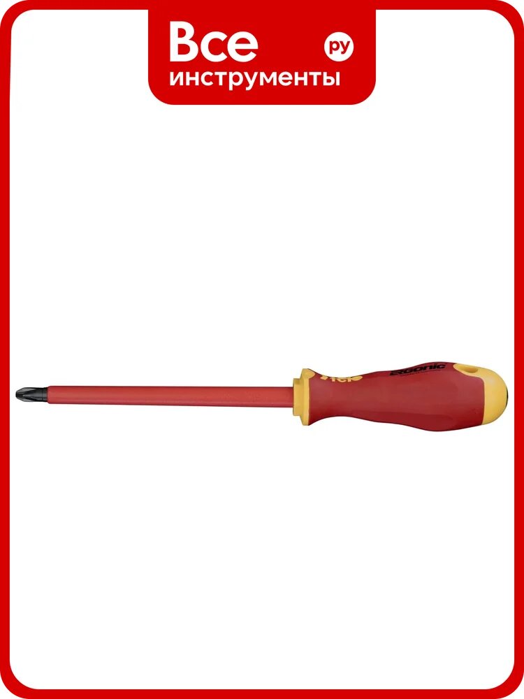 Диэлектрическая крестовая отвертка Felo Ergonic PZ 3X150 41530490