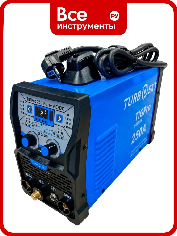 Сварочный аппарат Turbosky TIGPro 250 Pulse AC/DC 430