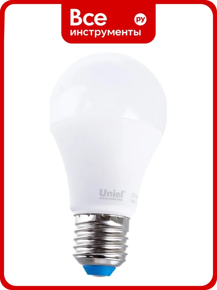 Светодиодная лампа Uniel LED-A60-10W/NW/E27/FR/12-24V PLO55WH 10 Вт матированная поверхность энергосберегающая