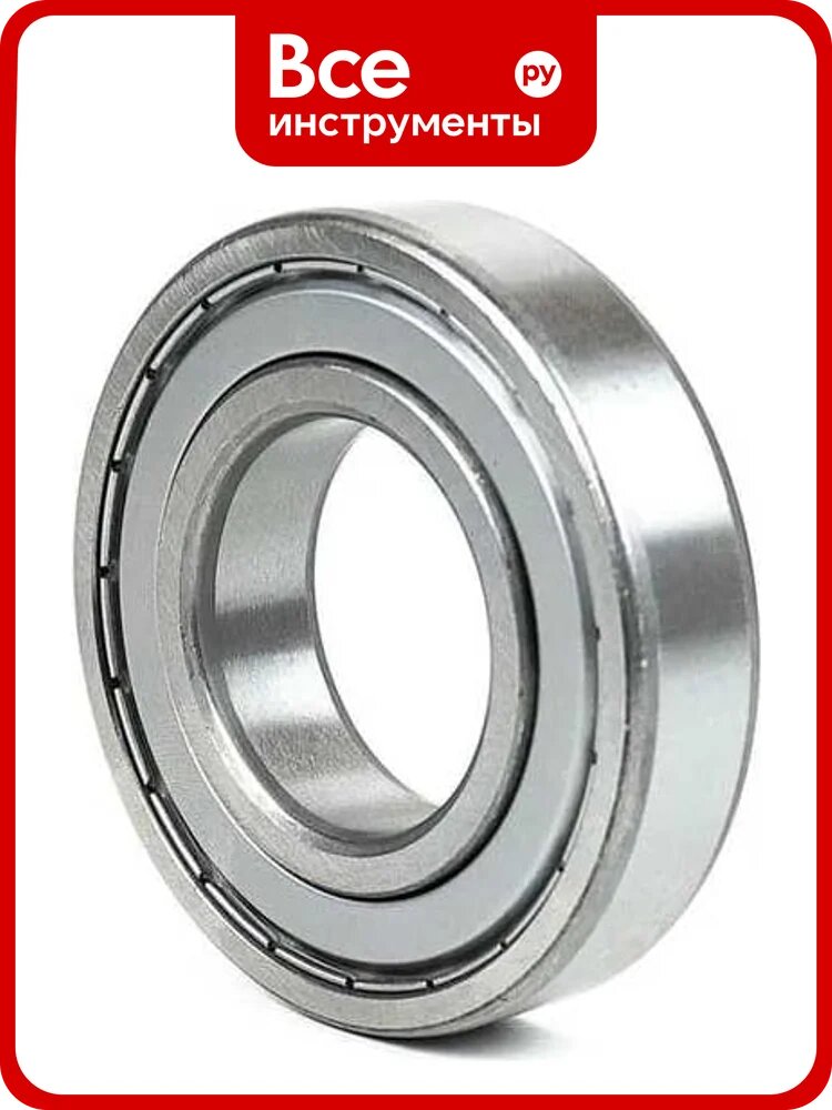 Подшипник Rusbelt 6000ZZ 80100, шариковый, однорядный, закрытый, сталь, 10х26х8мм
