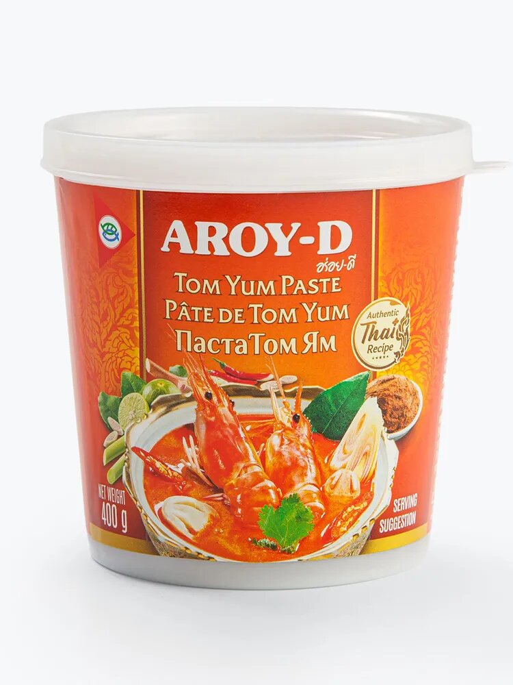 Соус Паста для приготовления Том Ям 400 г, Aroy-D