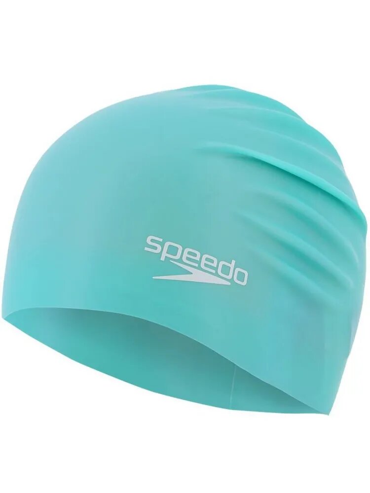 Шапочка для плавания женская SPEEDO LONG HAIR для длинных волос, силиконовая, для бассейна