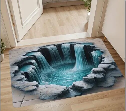 Коврик набор для ванной и туалета 40x60 см