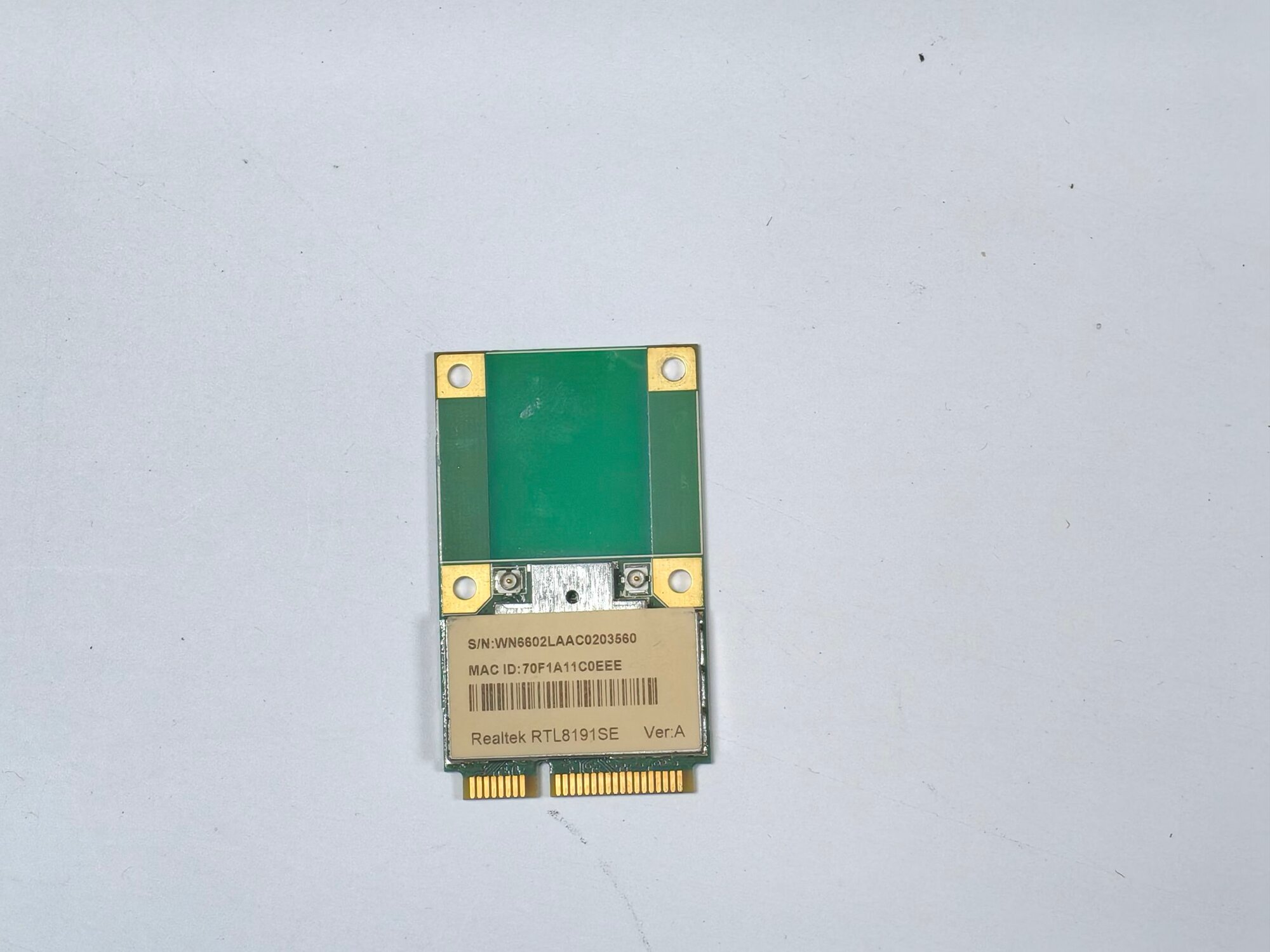 Модуль Wi-Fi для ноутбука RTL8191SE WN6602L