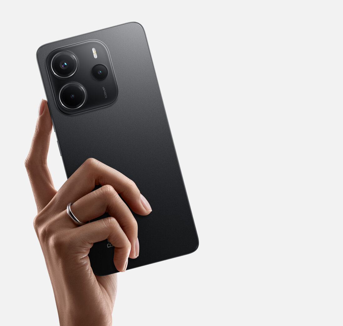Смартфон Redmi Note 14 8/256 G, 5G, 50 МП, 120 Гц (Black|Черный) — фото 1