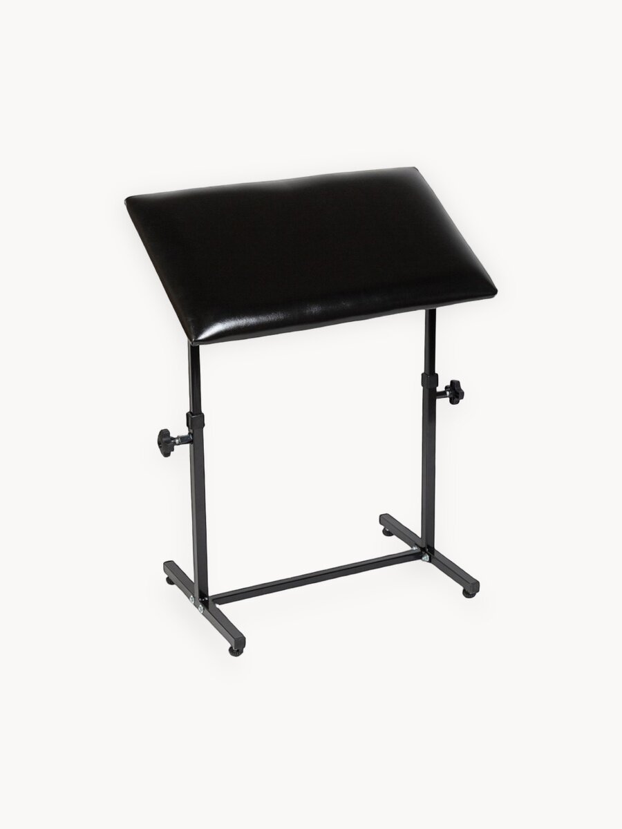 Холдер для татуировок подставка для тату "Стандарт" широкий, черный, 69x39 см, искусственная кожа