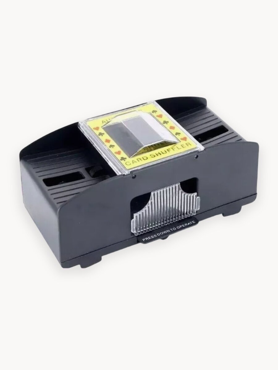 Шафл машинка для перемешивания карт, на две колоды. Незаменимый аксессуар для настольных игр.