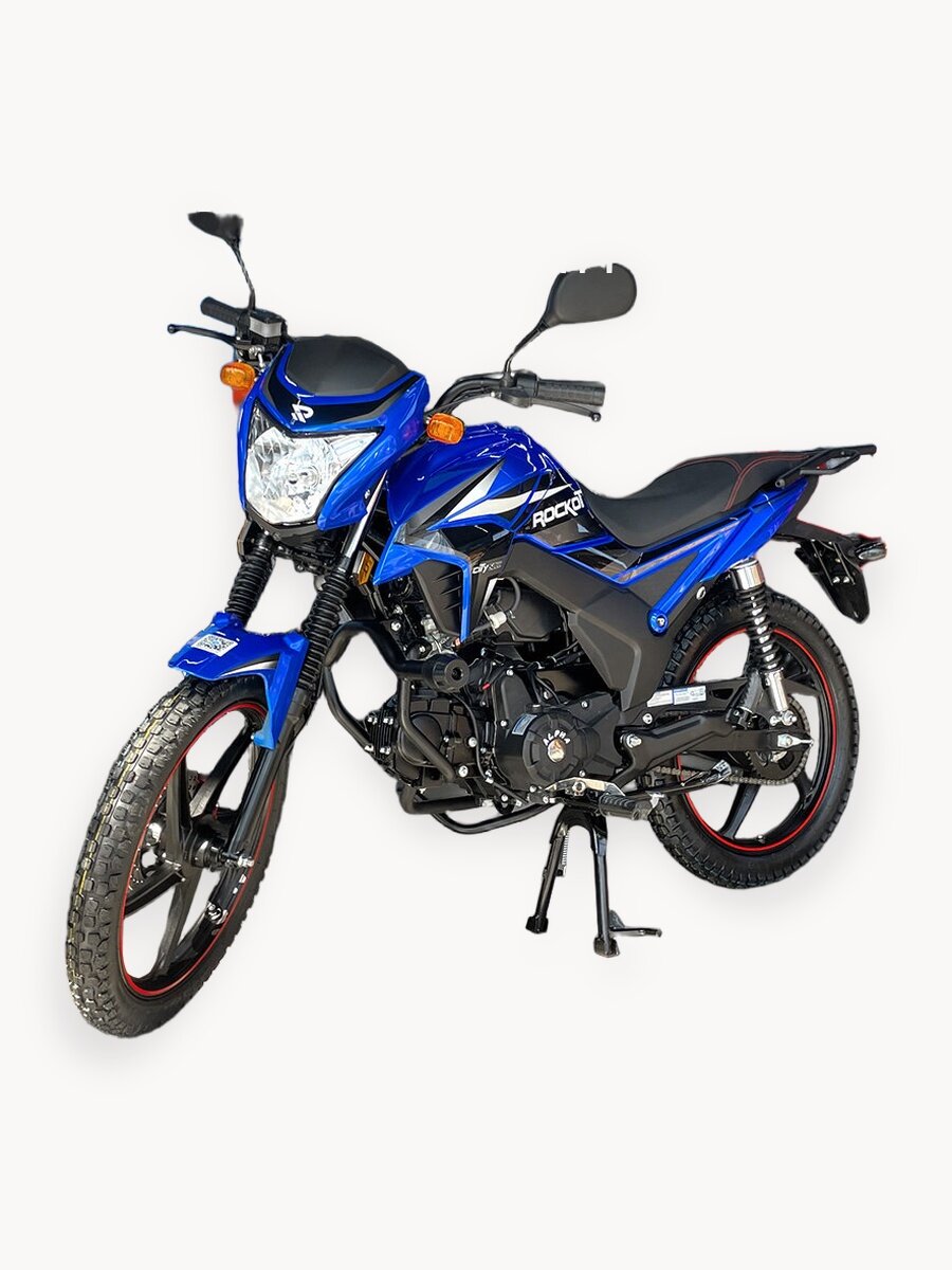 Мопед ROCKOT ALPHA CITY M-12 (синий глянцевый)