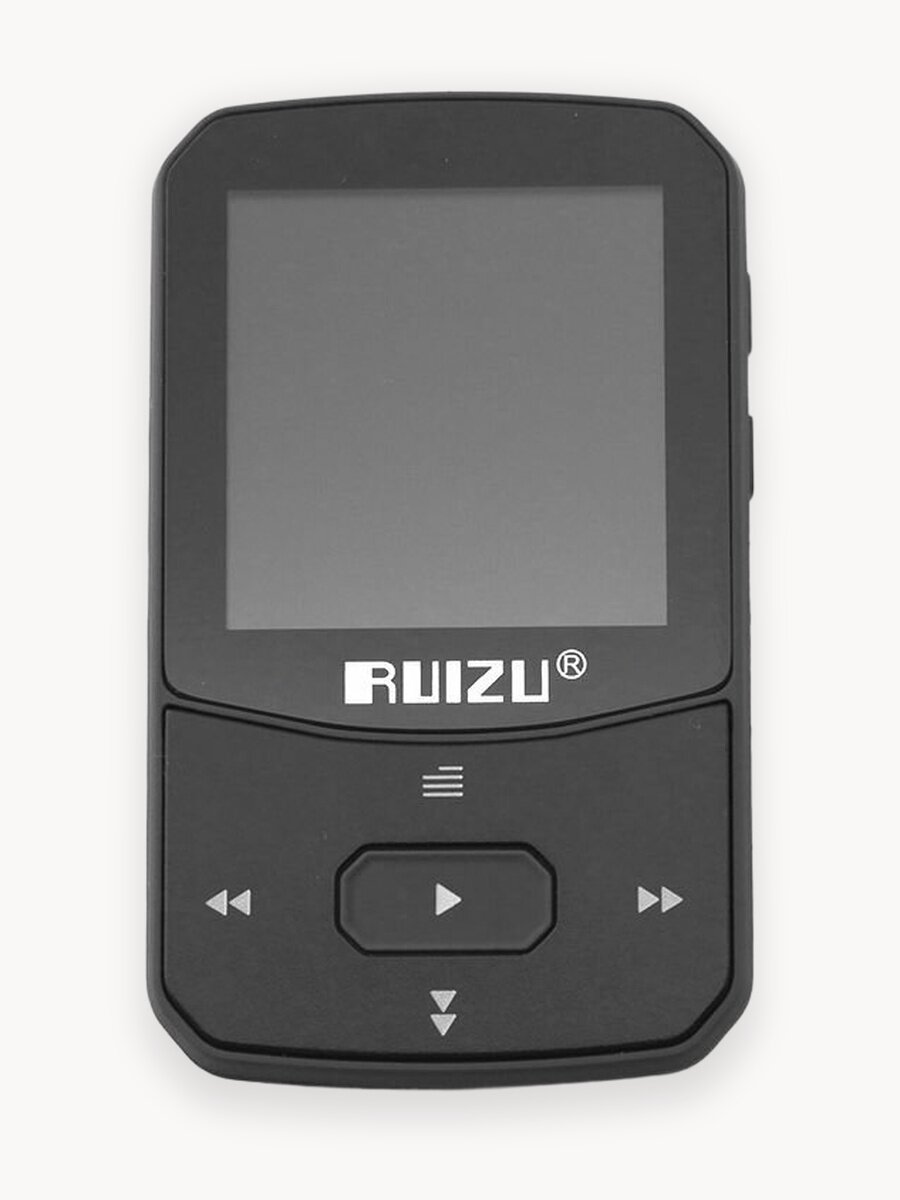Спортивный HiFi/MP3 плеер Ruizu X52, 16 Гб черный