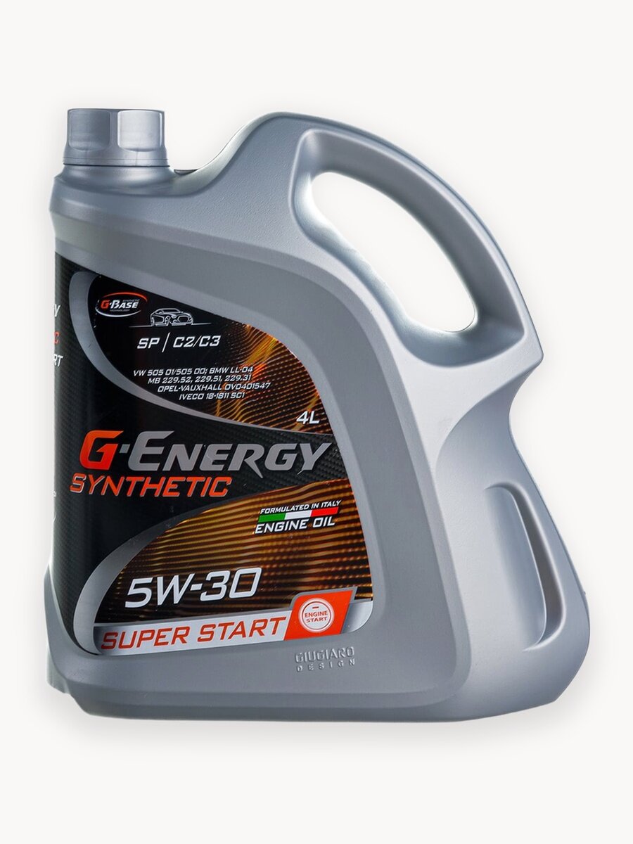 Моторное масло G-Energy "SynthSuperStart", минеральное, 5W-30