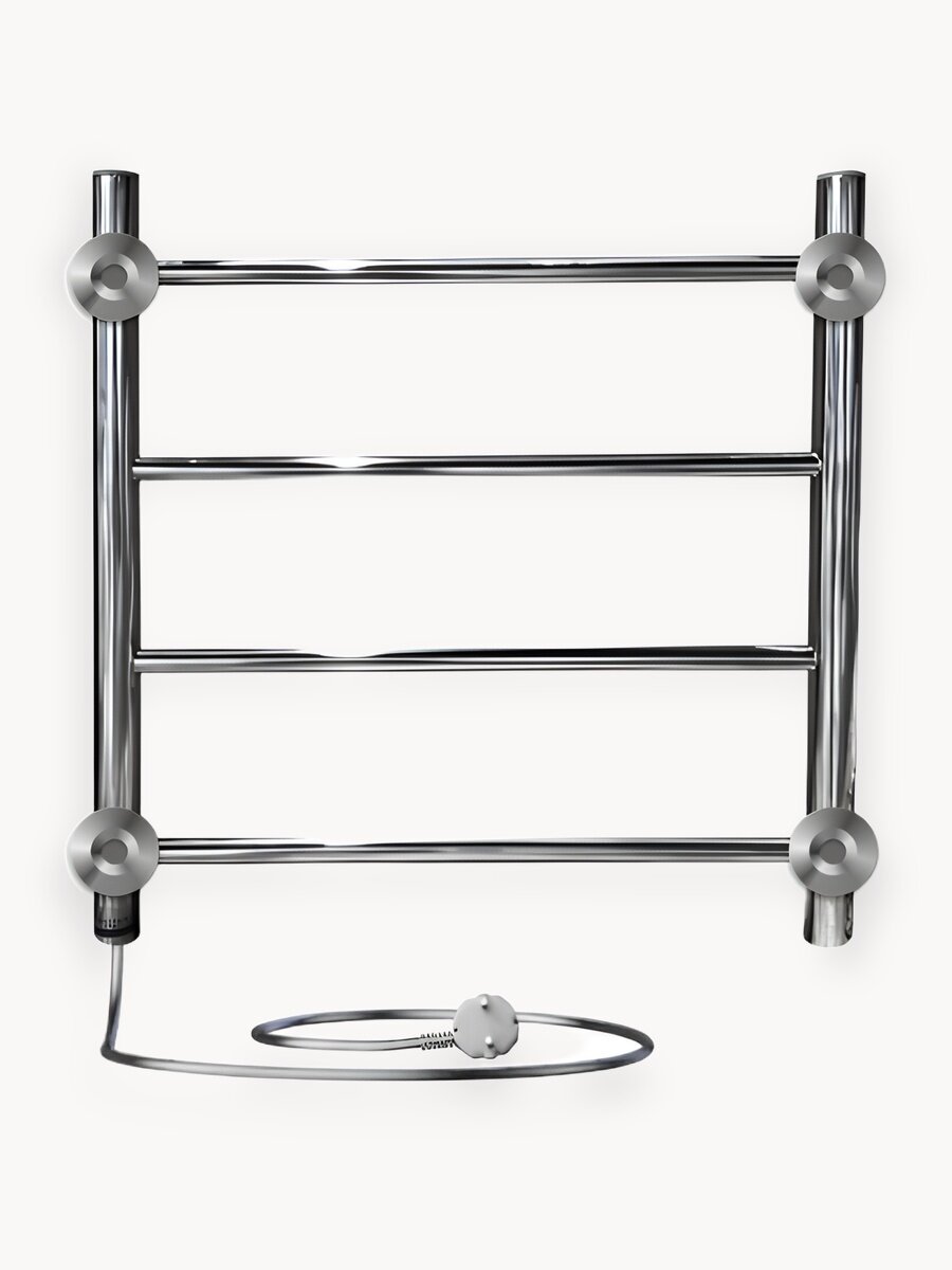 Полотенцесушитель электрический 500мм 500мм нержавеющая сталь