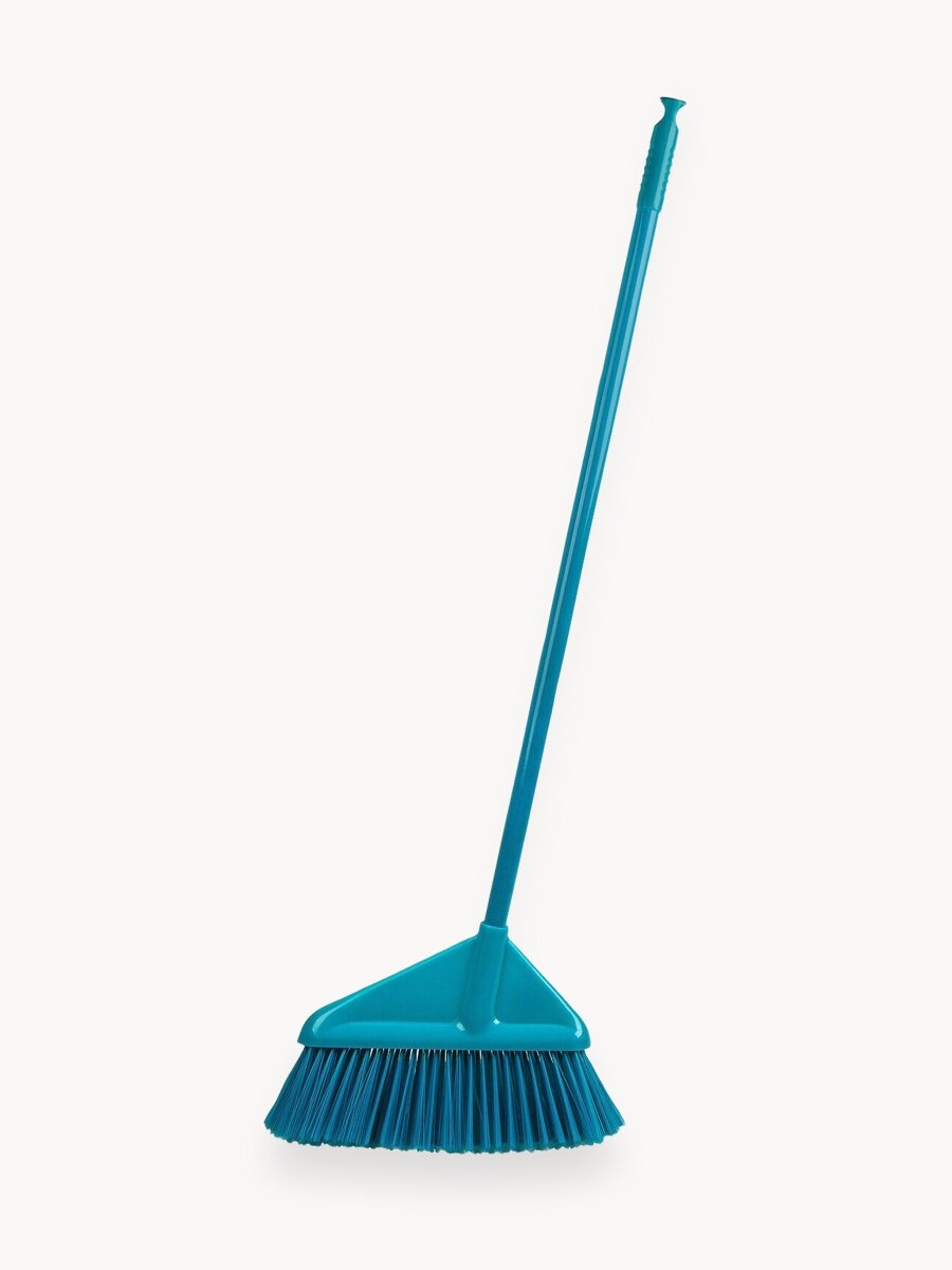 Метла PERFECTO LINEA Solid голубая (43-205100)