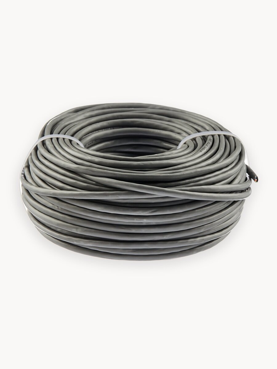 Интернет кабель витая пара LAN FTP4 CAT5E 24AWG, омедненный алюминий, 50 м
