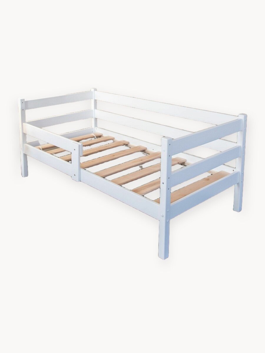 Кроватка детская односпальная, 160х80, кровать с бортиками детская KIDS CITY