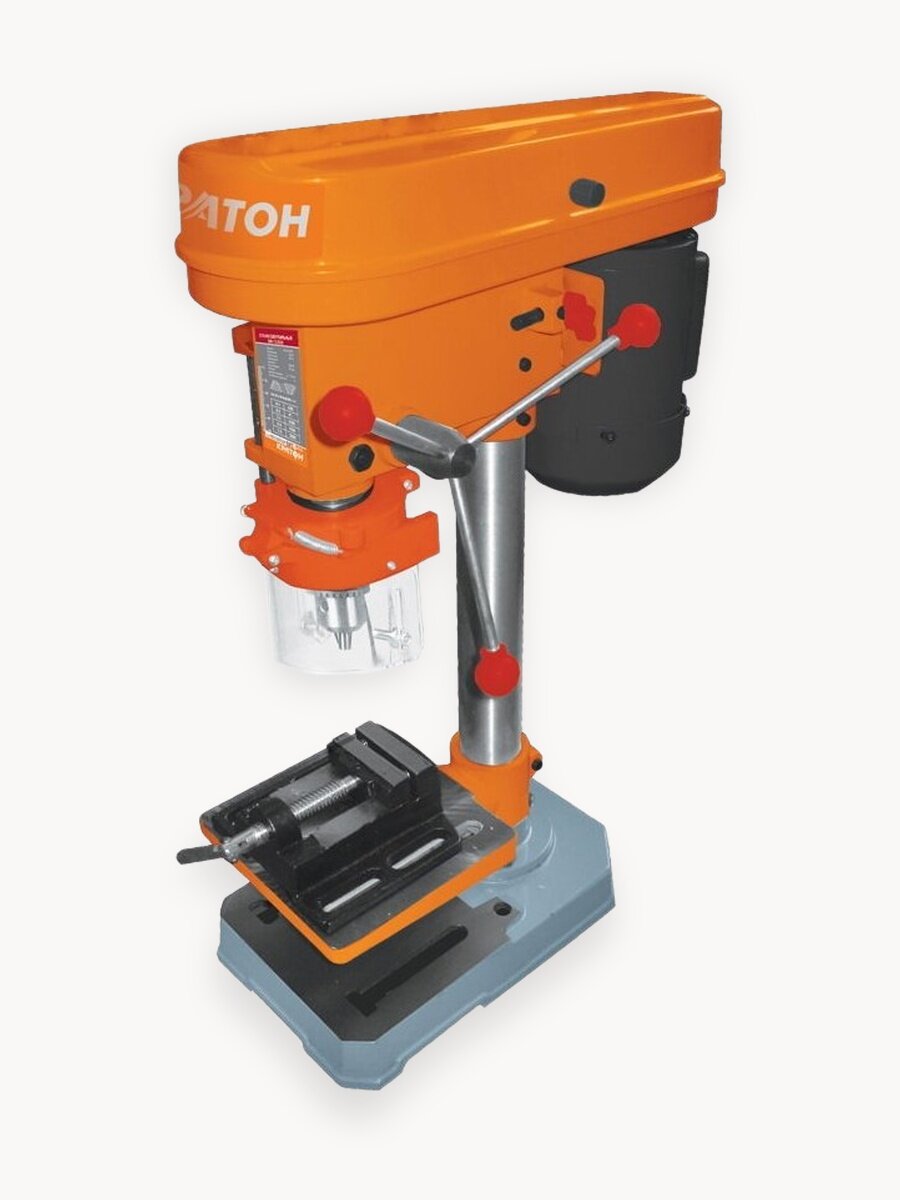 Станок вертикально-сверлильный Кратон DM-13/350, 350Вт, 620-2620 об/мин, B16, 19кг