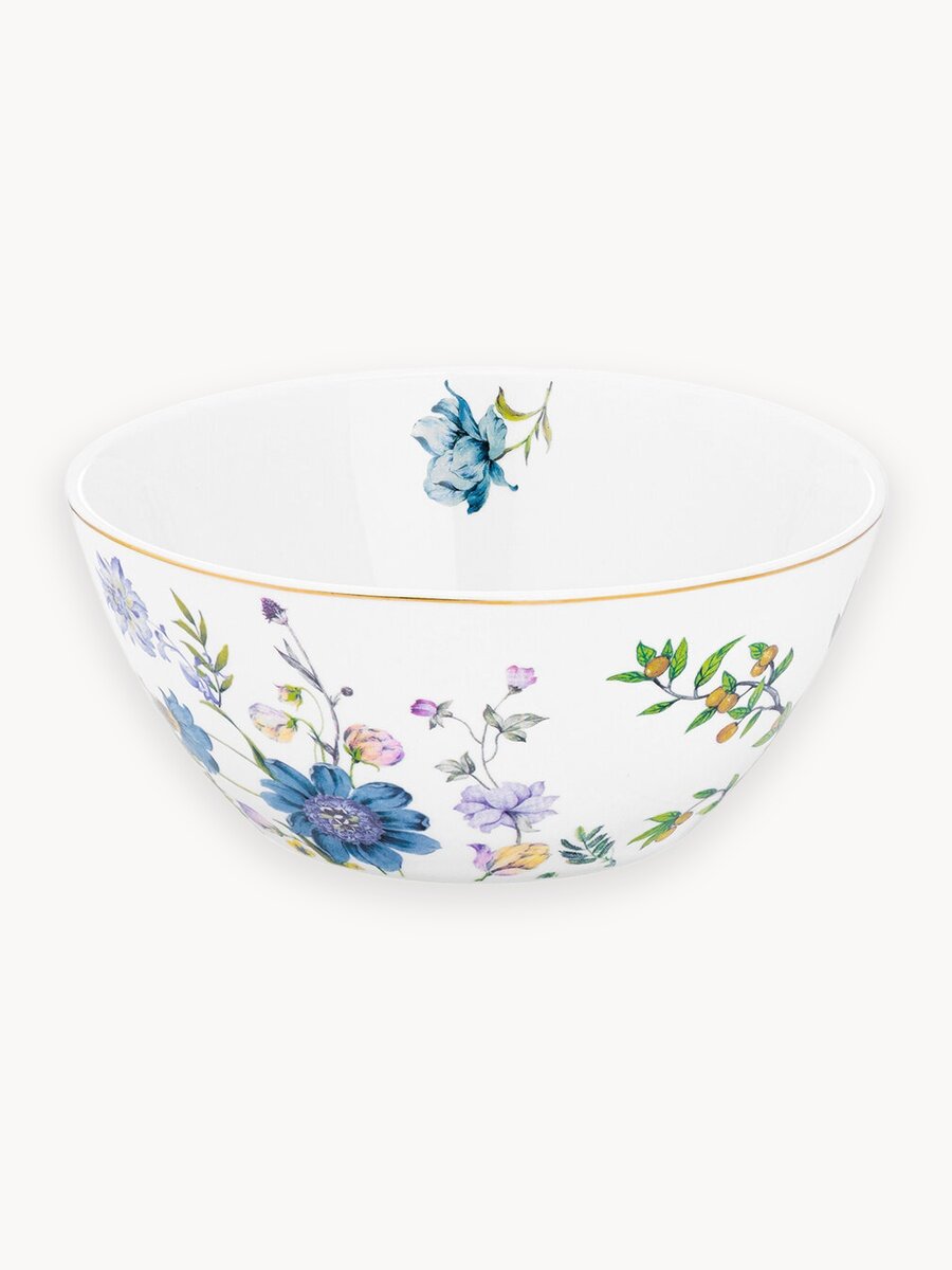 Салатник 1 л Elan Gallery Juliette, 17х17х7,5 см, фарфор, круглый