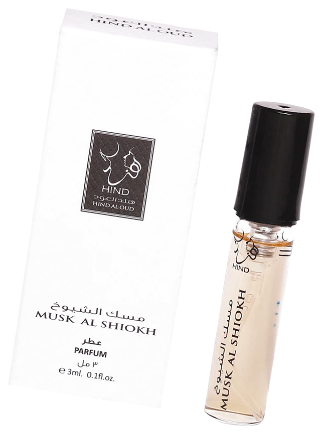 Пробник духов Хинд Аль Уд Маск Аль Шиох 3 мл для женщин и мужчин - Hind Al Oud Musk Al Shiokh миниатюра