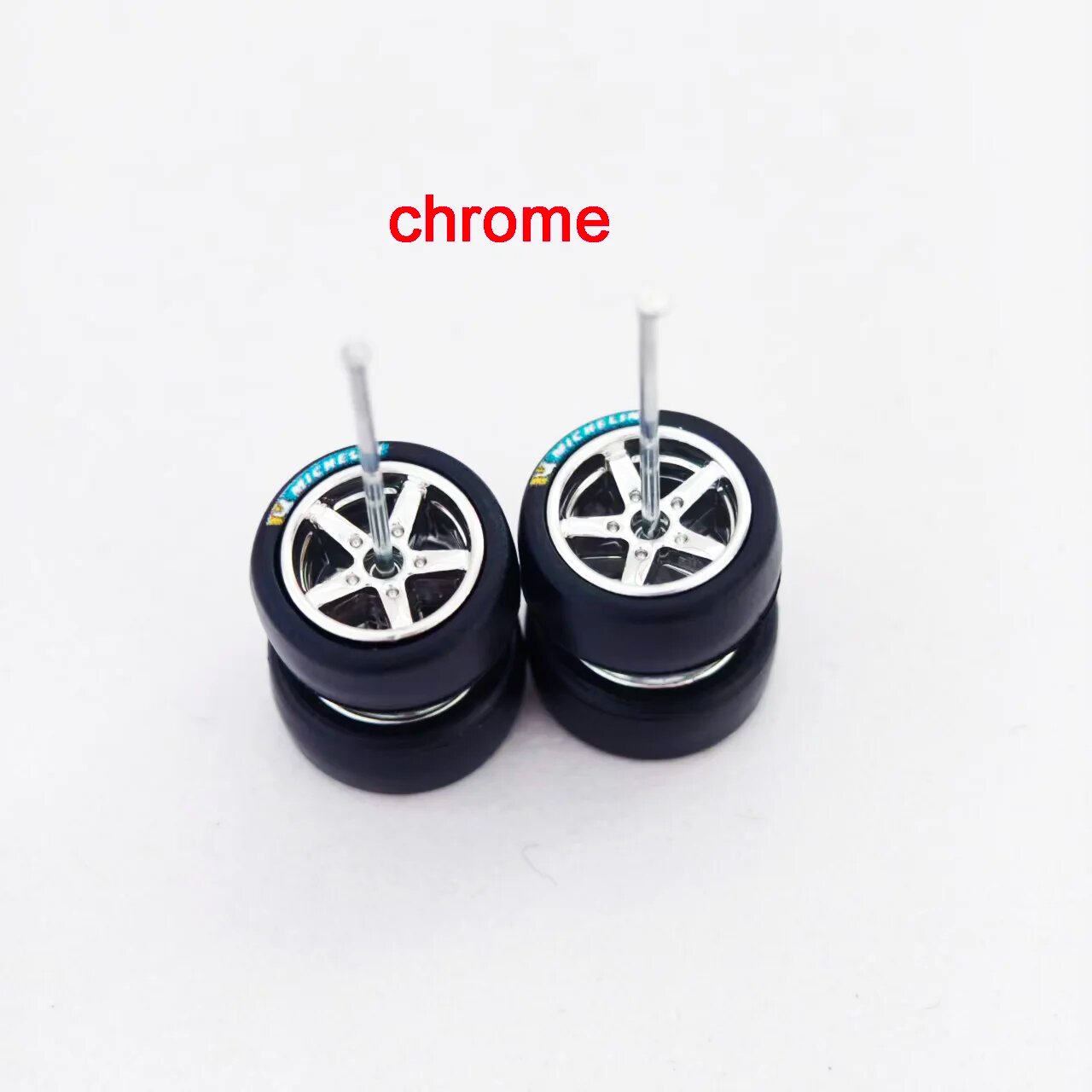 Колеса Reachon 1/64 для моделей автомобилей chrome-Mi