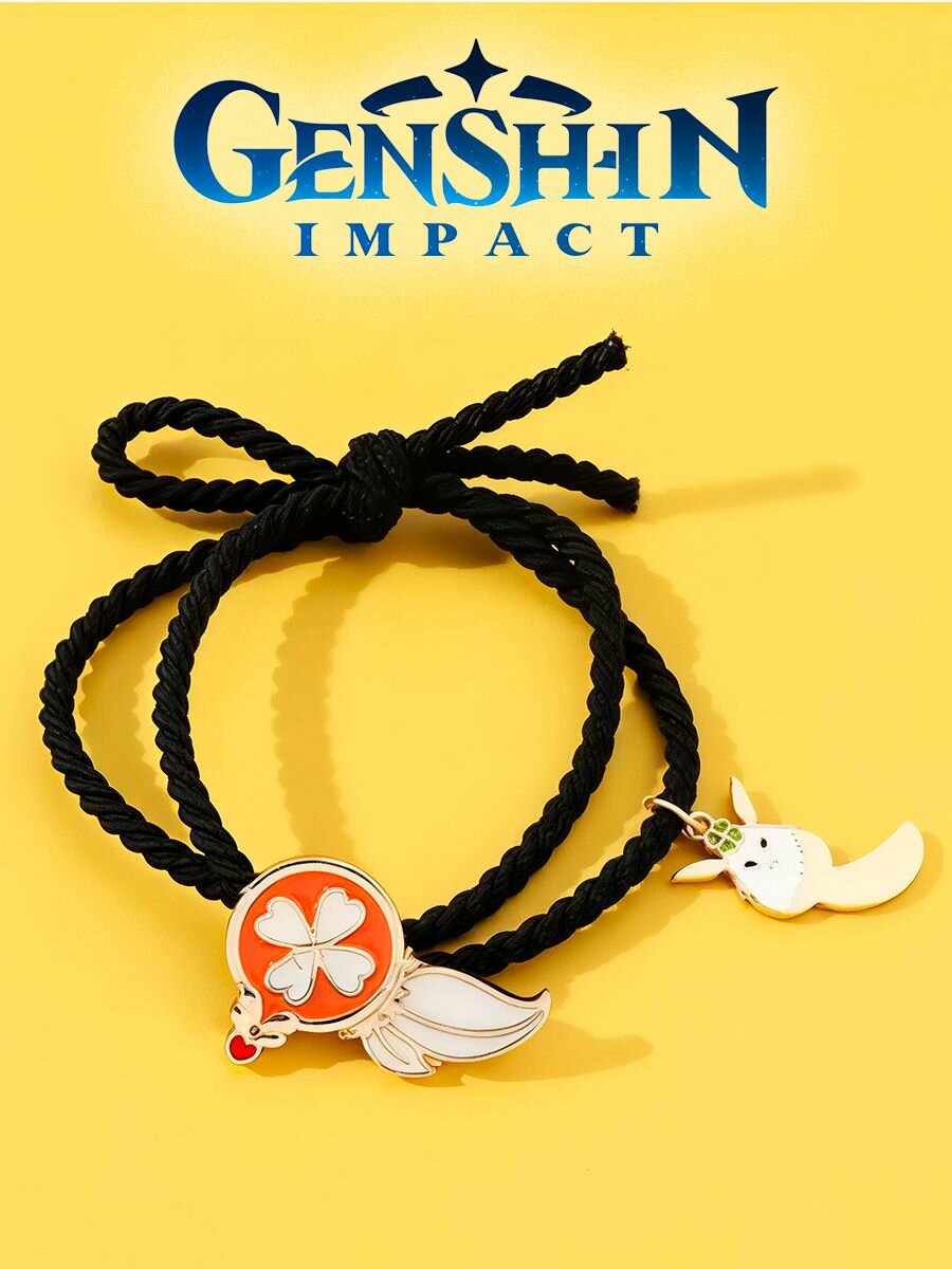 Браслет резинка для волос Додоко и Кли из аниме - игры Геншин Импакт