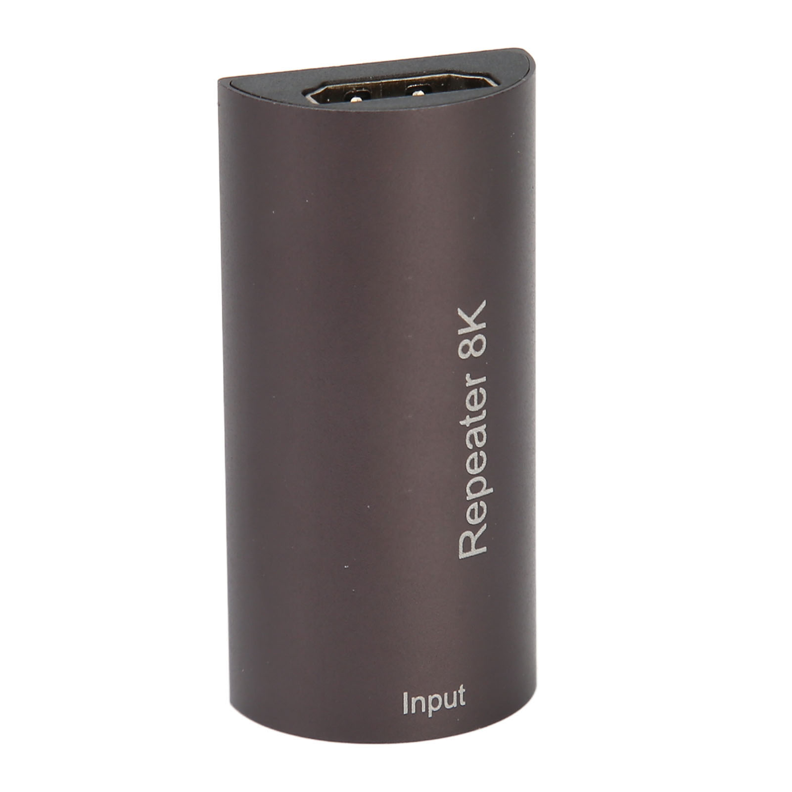 HDMI Репитер: Алюминиевый Корпус 41x28x10 мм Увеличивает Дистанцию До 25 Метров Без Потерь Усилитель Сигнала HDMI - Поддержка 8K 60Hz 18 Гбит/с Для Домашнего Кинотеатра Игровых Консолей И Проекторов