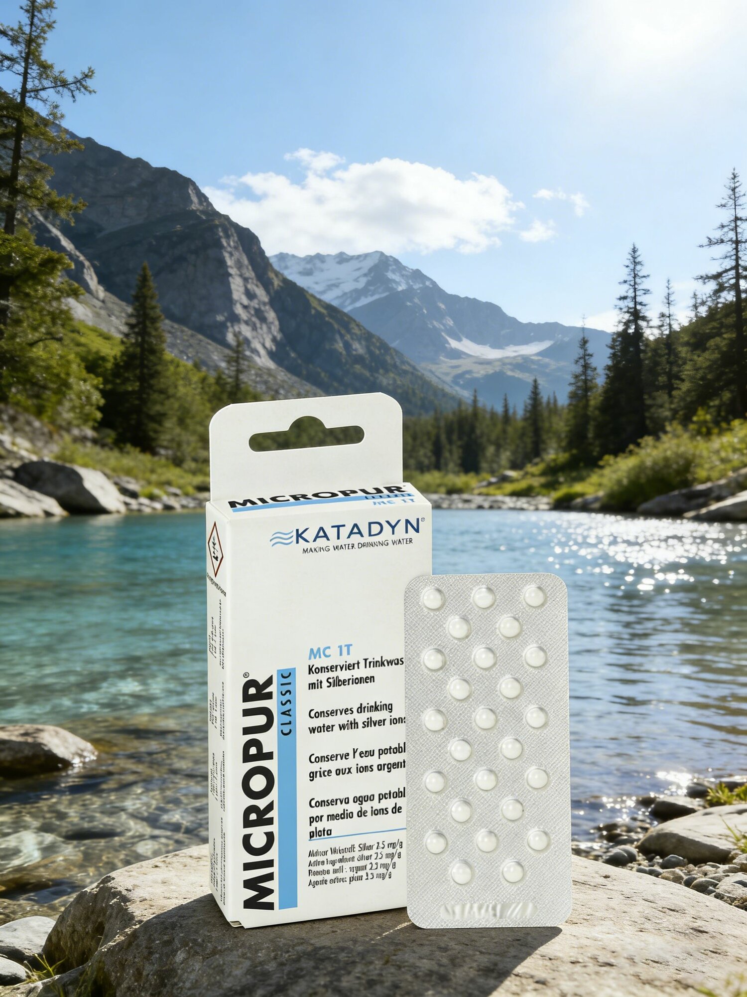 Katadyn Micropur Classic MC 1T Таблетки для очистки воды,25 шт