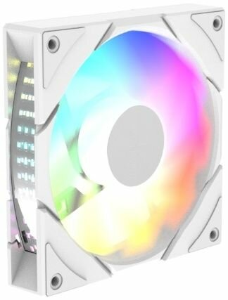 Вентилятор для корпуса DEEPCOOL CG580 FAN WH 120x120x25мм (PWM, ARGB, белый, 400-1300об/мин) Bulk