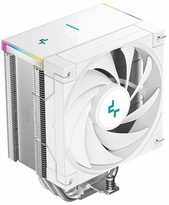 Кулер для процессора DEEPCOOL AK500S DIGITAL SE WH LGA20XX/1700/1200/115X/AM5/AM4 (12шт/кор, TDP 240W, PWM, Fan 120mm, 5 тепл. трубок, белый)