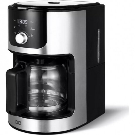 Капельная кофеварка со встроенной кофемолкой BQ CM1010 Черный-Стальной